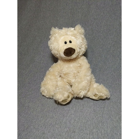 Gund | Toys | Gund Philbin Teddy Bear Plush Cream Beige Soft Stuffed ...